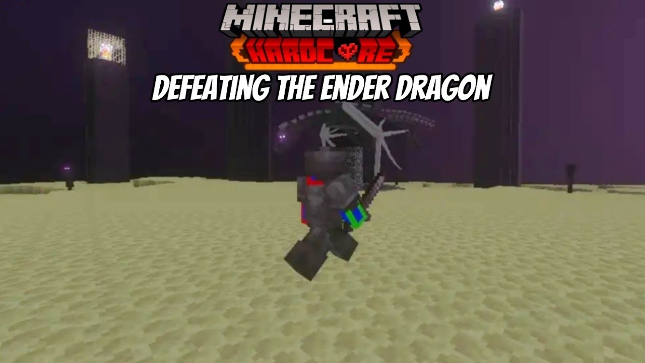 I DEFEATED THE ENDER DRAGON | Minecraft Hardcore