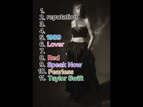🚨NEW TAYLOR SWIFT ALBUM RANKING SOUND🚨Use this sound to make yours! #taylorswift #ttpd