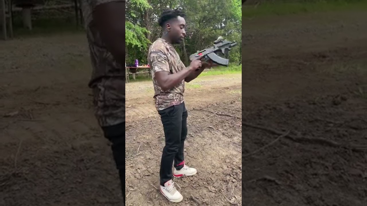 Micro Draco with binary trigger