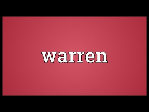Warren Meaning