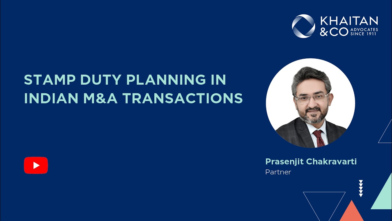 Stamp Duty Planning in Indian M&A Transactions