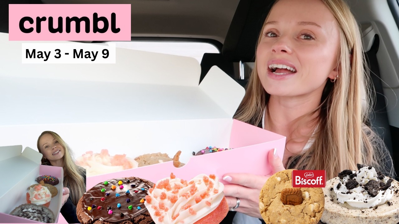 NEW Crumbl Cookies this week Galaxy Brownie, Pink Velvet Heart Cake, Cookies & Cream CheeseCake