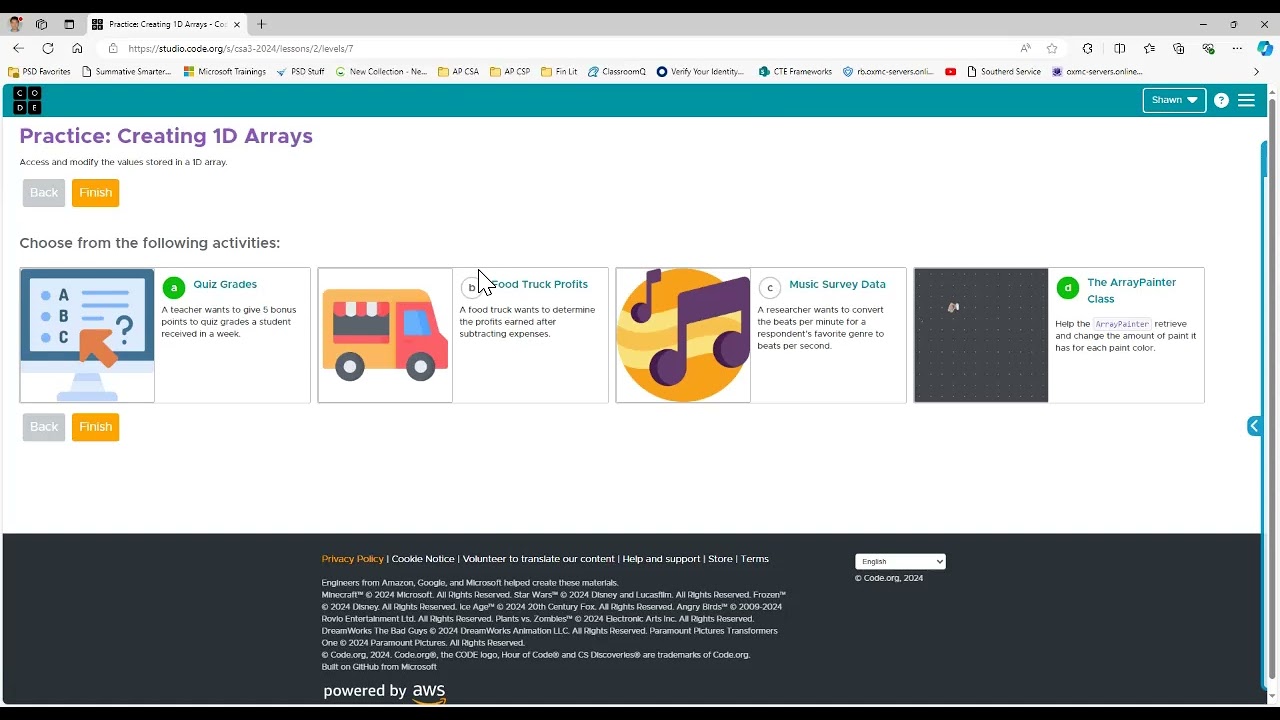 AP CSA - Unit 3 Lesson 2 - Modifying Elements in 1D Arrays