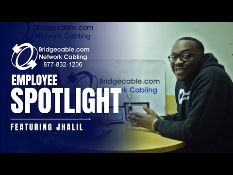 Meet Data Cabling Tech Jhalil | Philadelphia | BridgeCable.com
