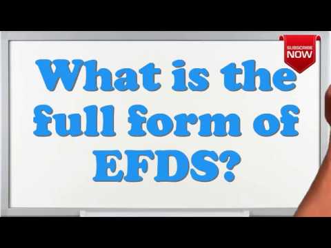 What is the full form of EFDS?