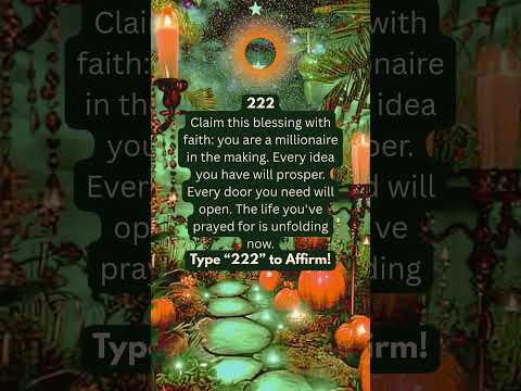 Angel number 222 is a powerful sign of love and prosperity #angelnumber