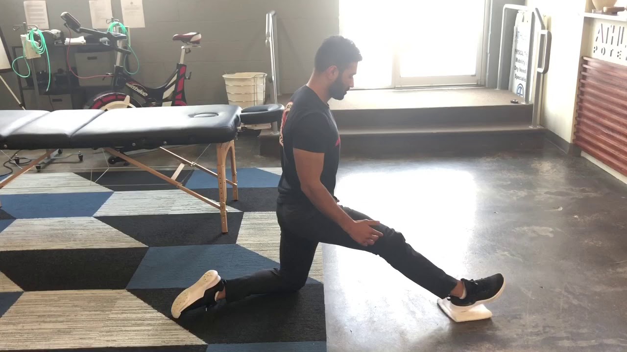 Half-Kneeling Hamstring Slide