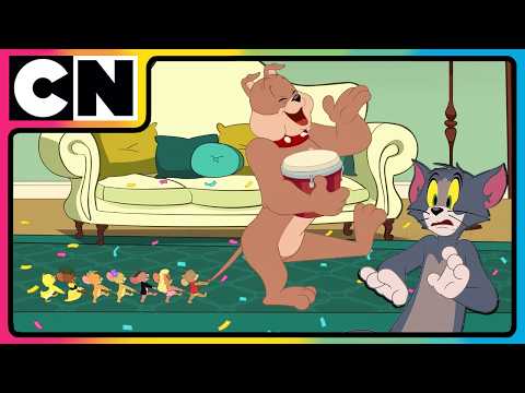 Tom, Jerry πΊπ & Spike Go Wild! πΎ | National Pet Day πΆ| Cat and Mouse Funny Cartoon | @cnindia
