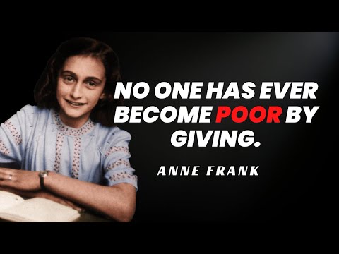 Anne Frank Quotes that will make you look at life differently | Direction Quotes