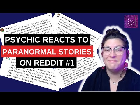 PSYCHIC REACTS To Paranormal Stories On REDDIT - #1 (Dreams & Spirits Visitation)
