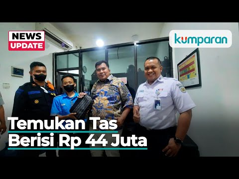 Petugas Stasiun Kembalikan Tas Berisi Uang Rp 44 Juta | kumparan.com