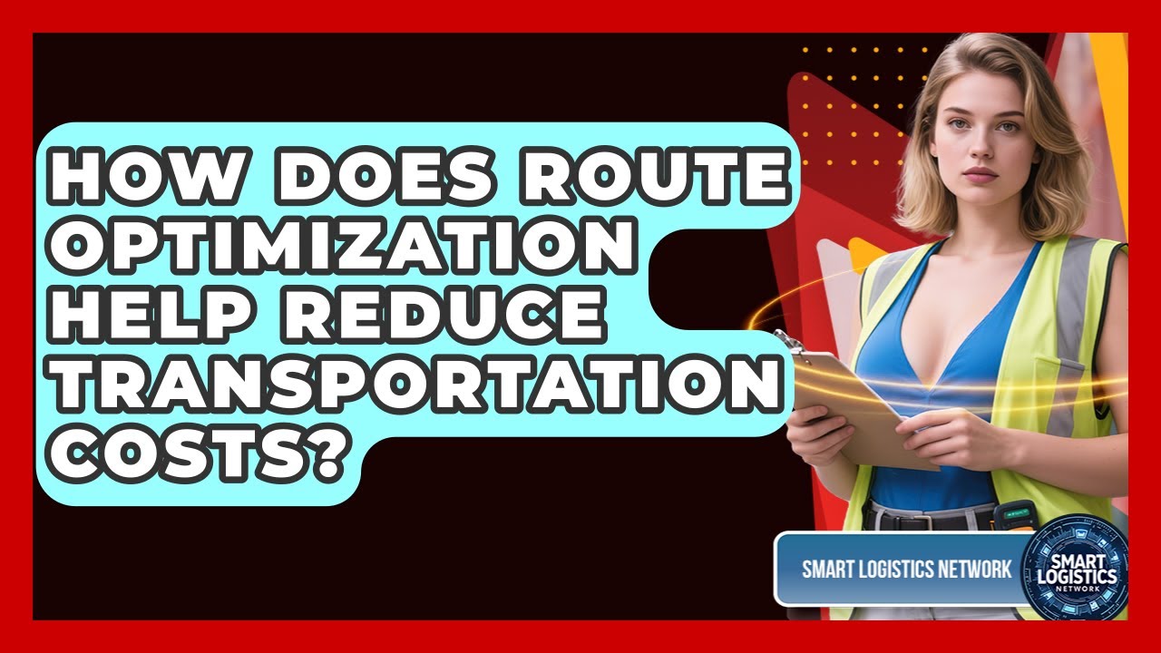 How Does Route Optimization Help Reduce Transportation Costs? | Smart Logistics Network News