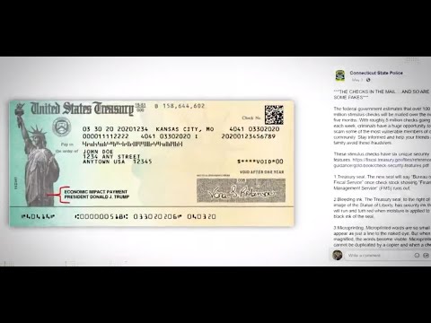VERIFY: How to make sure your stimulus check is real
