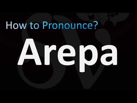 How to Pronounce Arepa (Spanish)
