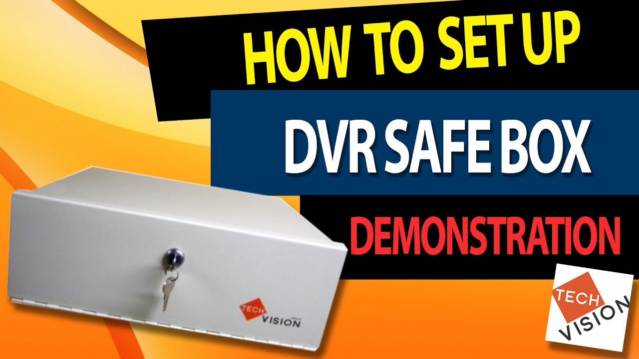 DVR Lock Box Set Up and Demonstration
