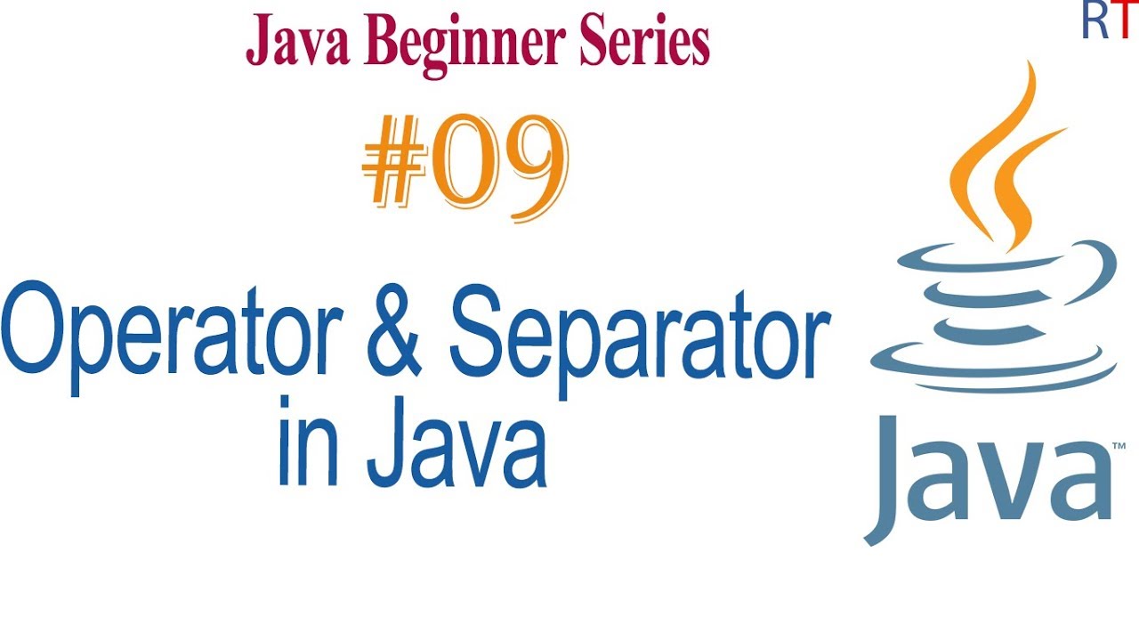 Java-09- Operator & Separator in Java || Java Programming Tutorial