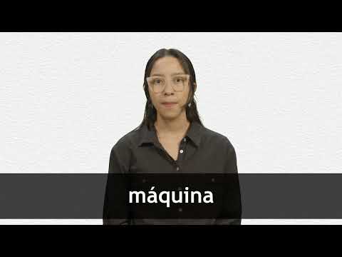 English Translation of “MÁQUINA” | Collins Spanish-English Dictionary