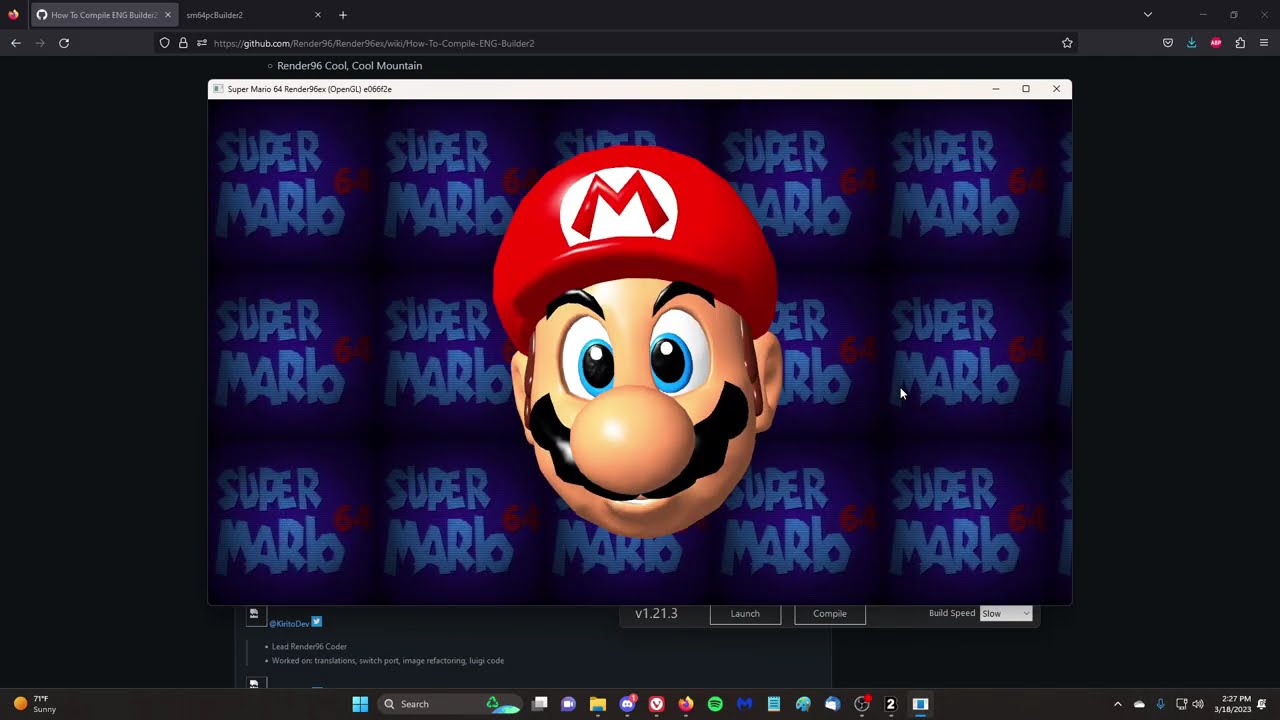Render 96 Super Mario 64 Compile Guide (Updated 2023)
