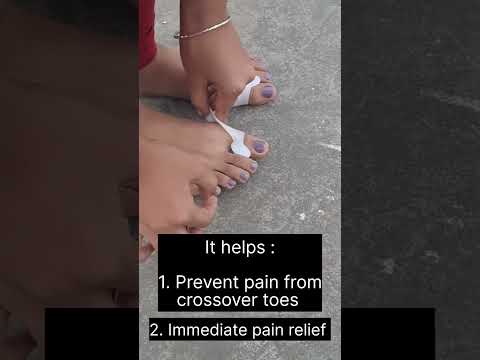 CuraFoot Bunion Protector for Bunion Pain : Visit our website www.curafoot.in