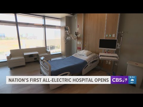 Country's first all-electric hospital opens in California