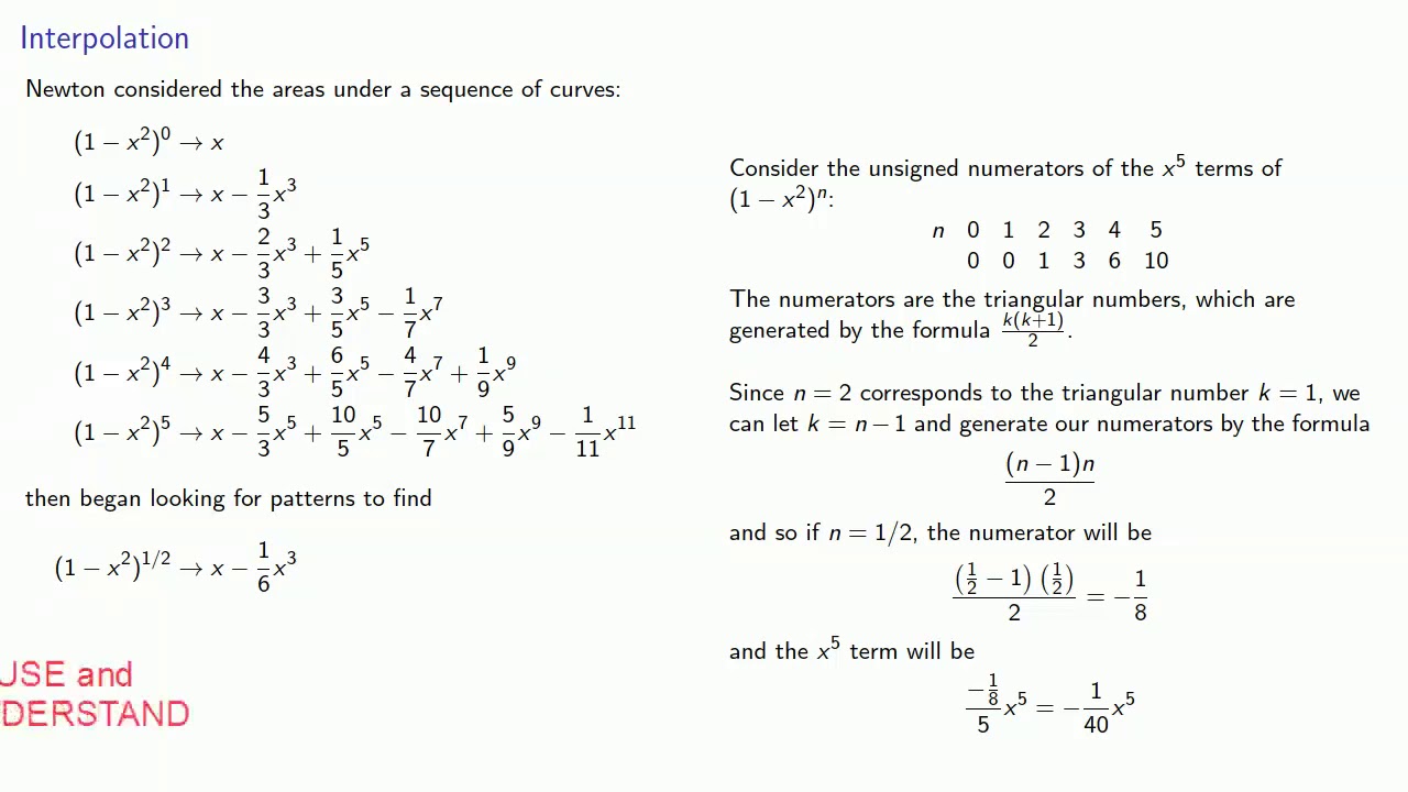 Newton and the Binomial Theorem (old version)