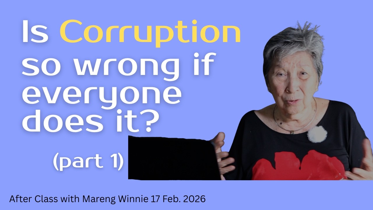 Corruption Part 1: So what? Everyone does it.