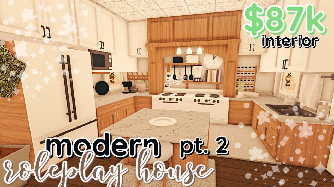 *PART 2* Bloxburg Roleplay House Build: Interior