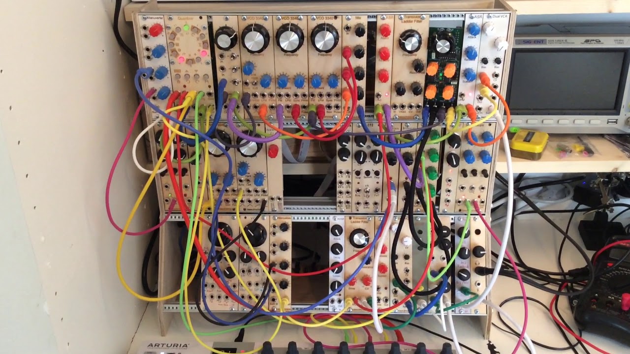 Generative patch with Kassutronics Quantizer prototype