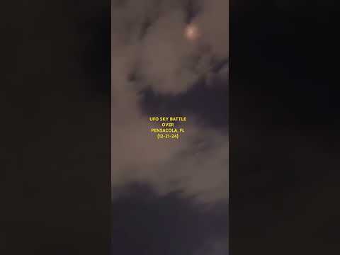 UFO SKY-BATTLE OVER PENSACOLA, FL 12-21-24