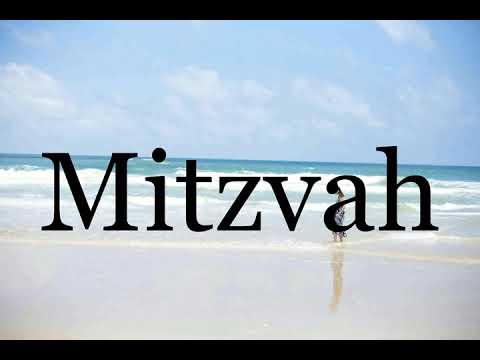 How To Pronounce Mitzvah????????????????????????Pronunciation Of Mitzvah