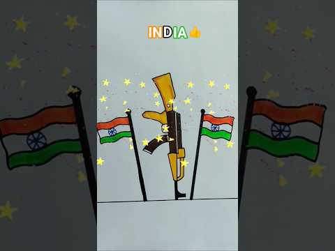 Flag drawing🇮🇳🇮🇳#shorts #indianflag