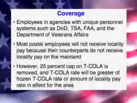 *PACOM Locality Pay COLA conversion pt 2