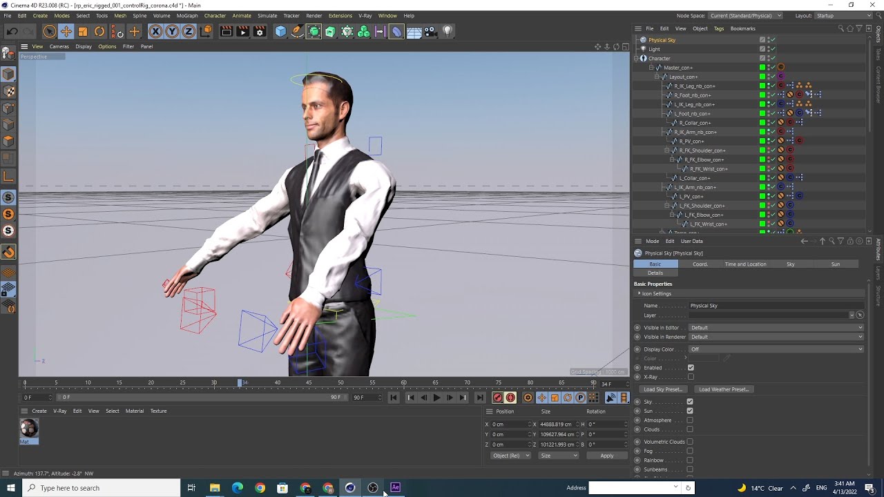 Character Animation in Cinema 4D – Complete Beginner to Pro Tutorial
