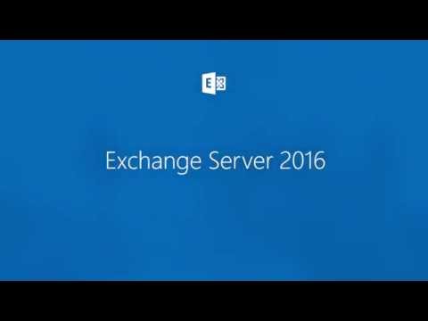 Microsoft Exchange Server 2016 available now | Le Café Central de DeVa ...