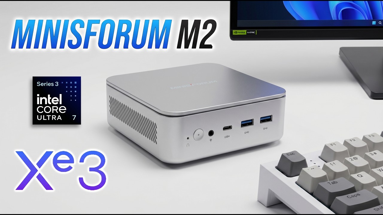 The CHEAPEST Panther Lake Mini PC Is Here! Minisforum M2 First Look!
