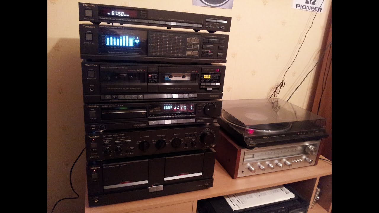 My late 80's Technics HIFI Strereo setup