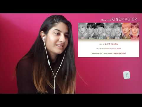 LOVE MYSELF - BTS | EMOTIONAL REACTION [The lyrics made me tear up?!]