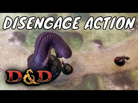 Disengage Action in Dungeons & Dragons 5E