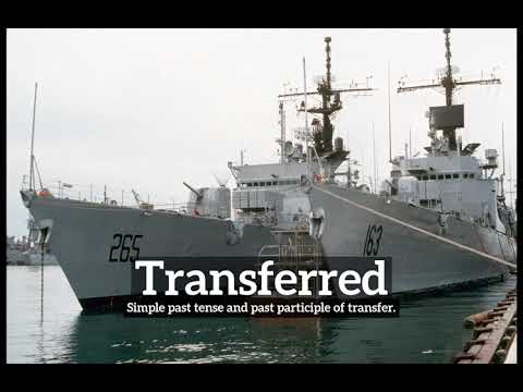 Transferred Meaning, Pronounciation, Information, and Images | How to Say Transferredin English?