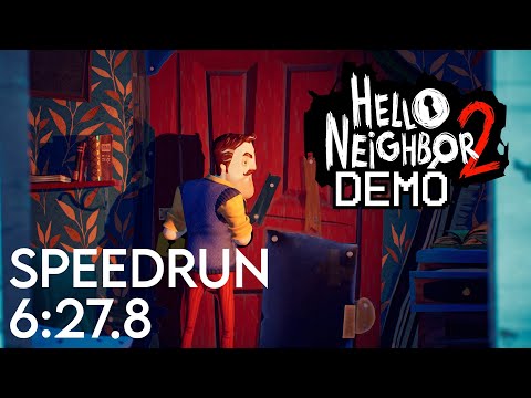 Steam Community :: Video :: Hello Neighbor 2 Demo Speedrun 6:27.8
