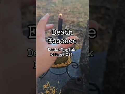 Death Magick Ritual Oil