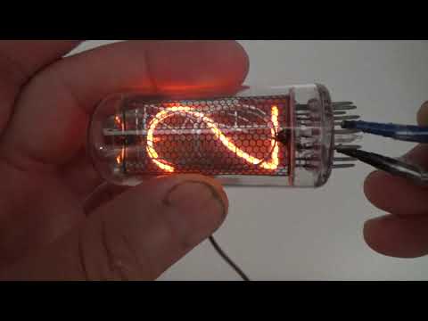 NEW!!! IN 18 NIXIE DISPLAY TUBES FOR NIXIE CLOCK TESTED 1 PC 1975