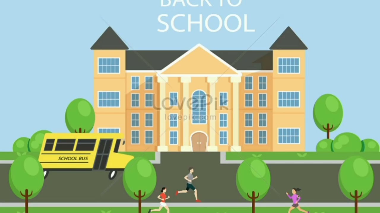 cartoon School 🏫 background images.