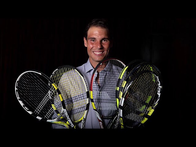 What racquets do Rafael Nadal, Novak Djokovic and Andy Murray use?