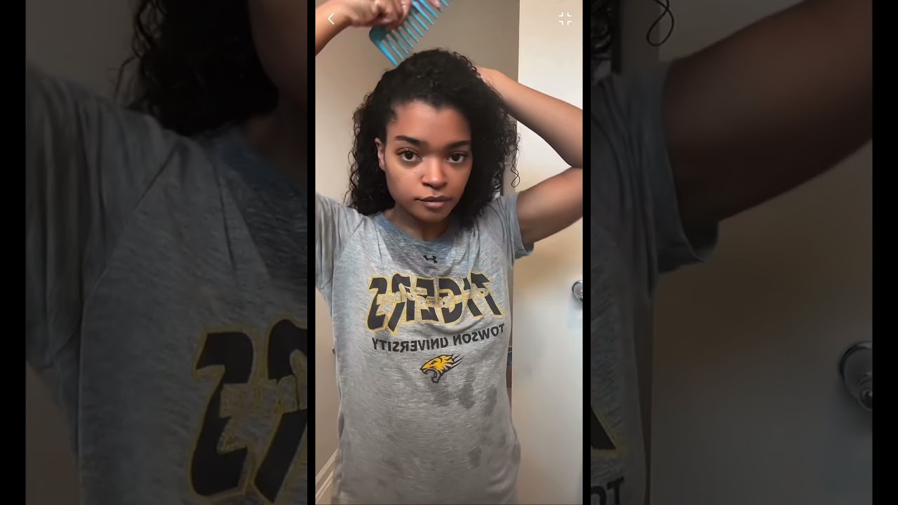How to cut curly hair at home #haircut #curlyhaircut #curlyhair #curlyhairtutorial #curlyhairroutine