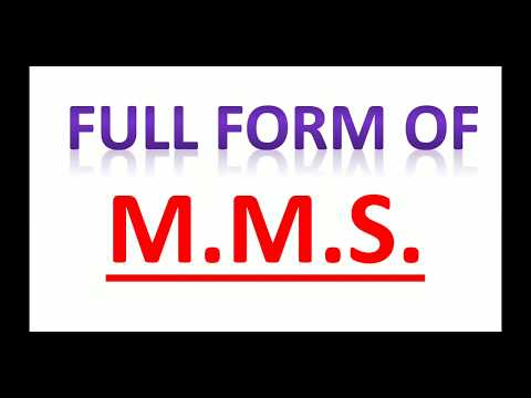 MMS , full form of MMS