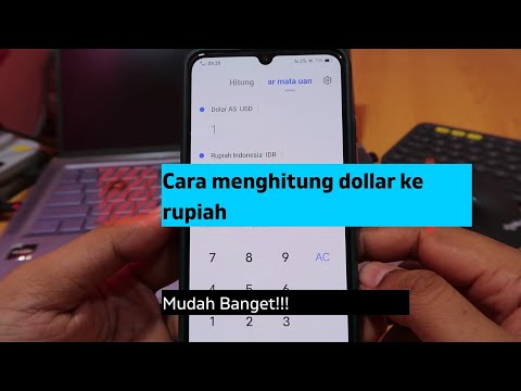 Cara menghitung dollar ke rupiah
