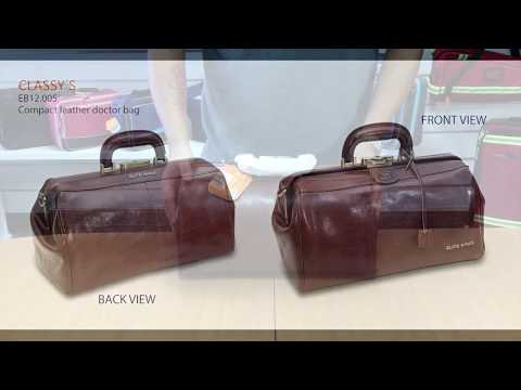 Présentation de la Mallette médicale Cuir CLASSYS Elite Bags