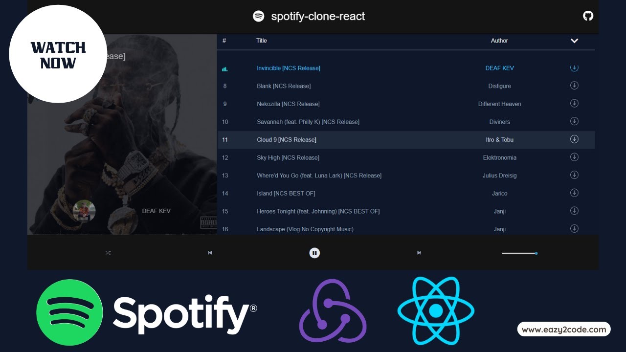 Build a Full Stack Spotify Clone with React and Redux