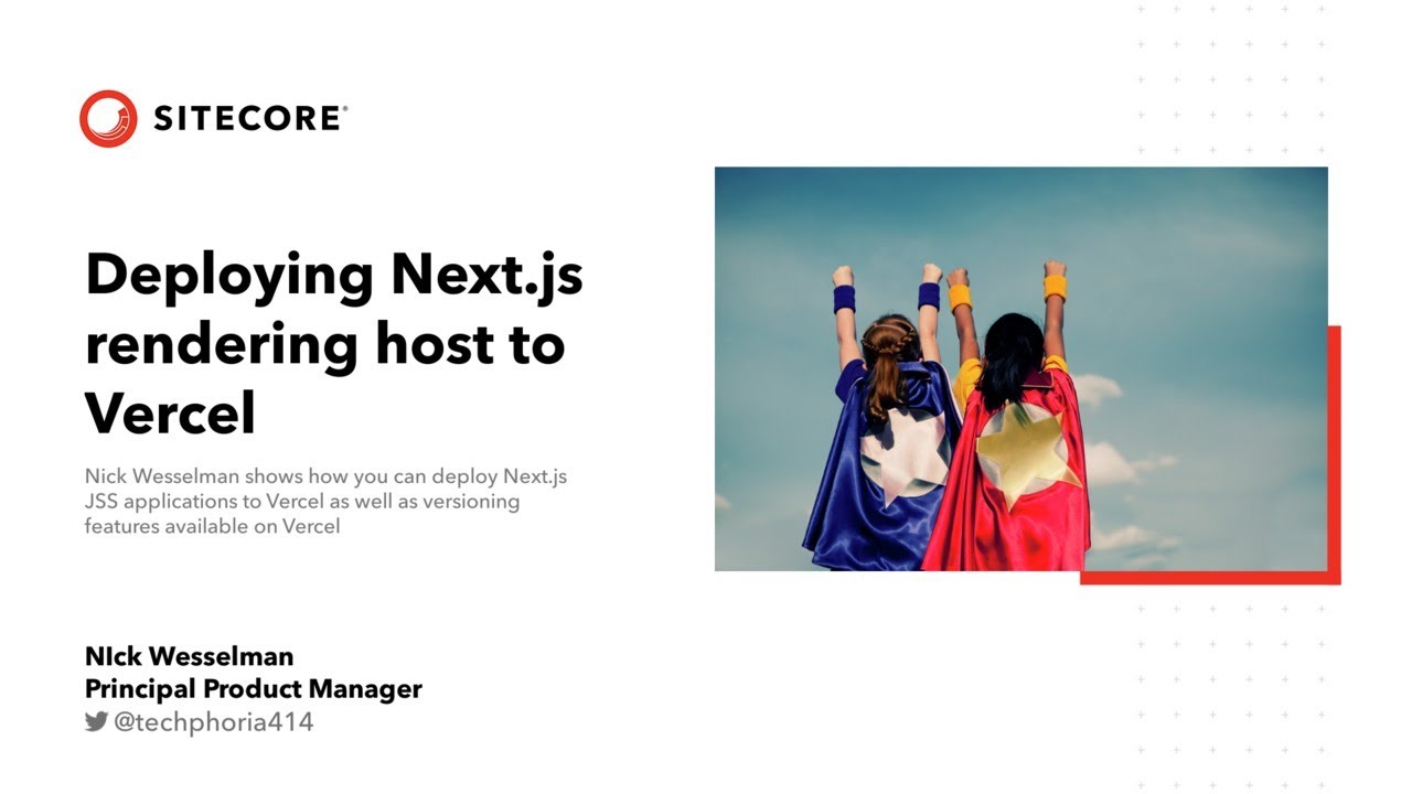 Deploying Next.js Rendering Host to Vercel | personalization